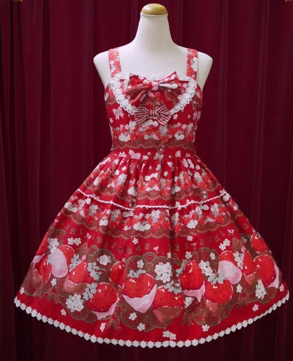 Cream Berry Fairy Lolita Dress – LolitaInside